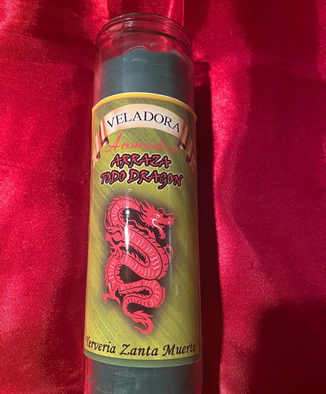 Veladora Arraza Todo Dragon Preparada Y Lista Para El Altar - Etsy