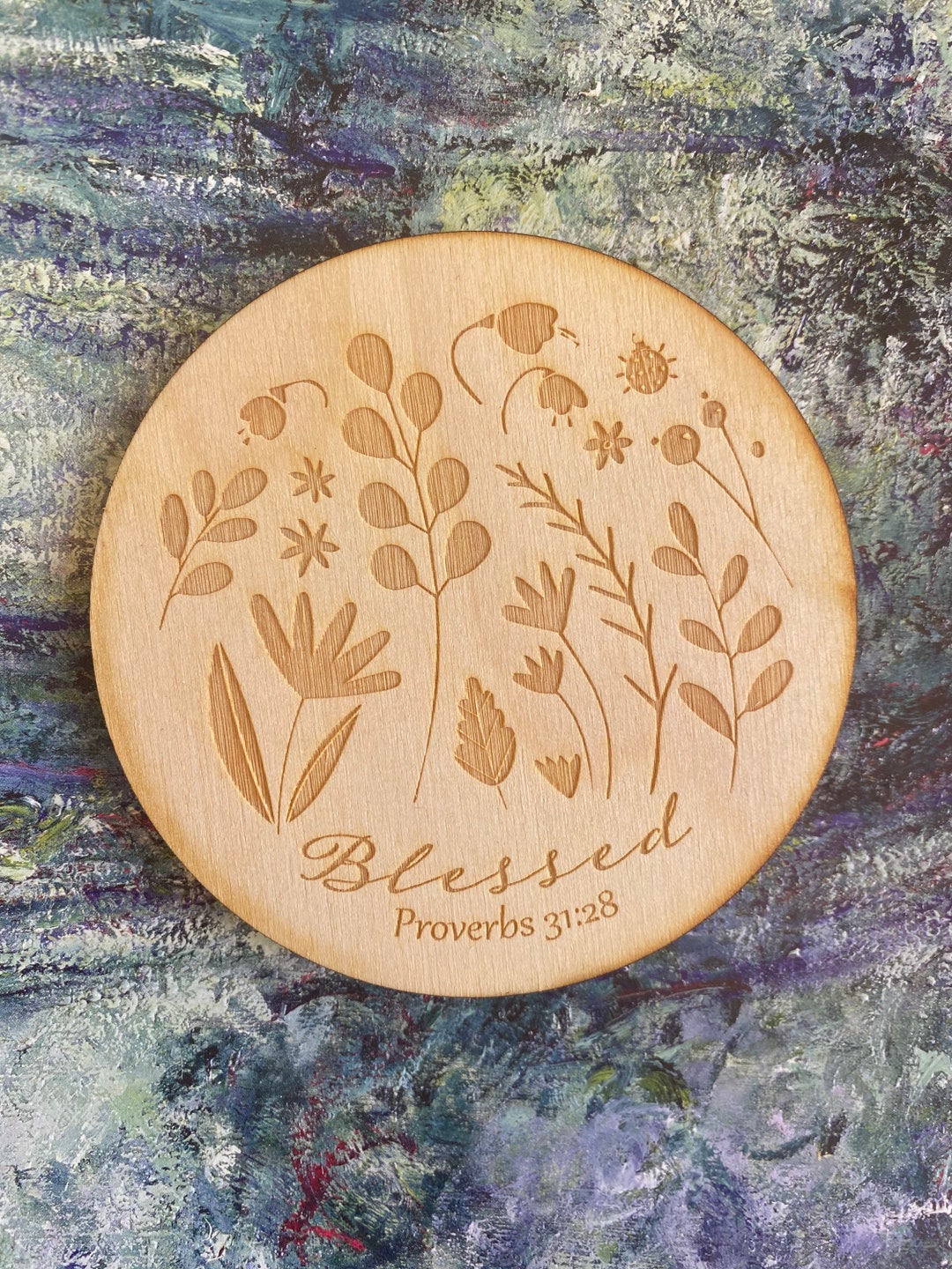 Blessed Coasters, Proverbs Coasters, Flower Coasters, Christian ...