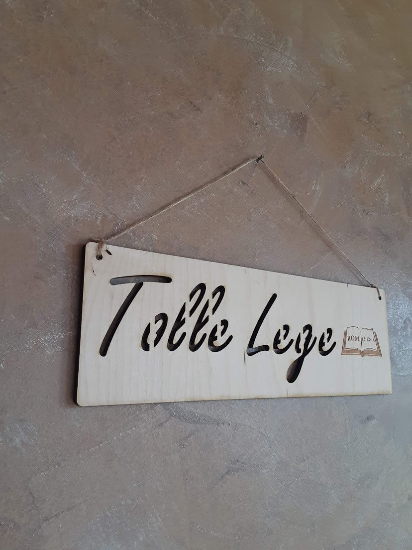 Tolle Lege Sign, Saint Augustine Sign, St Augustine of Hippo, Saint ...