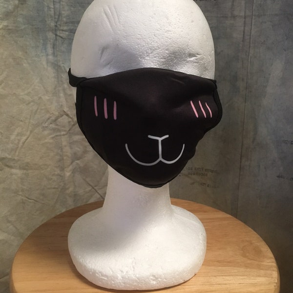 Funny Cat Face Mask - Etsy
