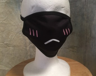 Frowny Face Mask - Etsy
