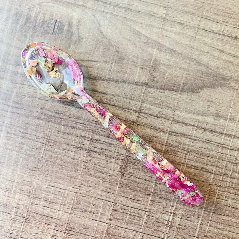 Floral Resin Spoons / spoons / Resin jam spoons / Resin spoon | Etsy