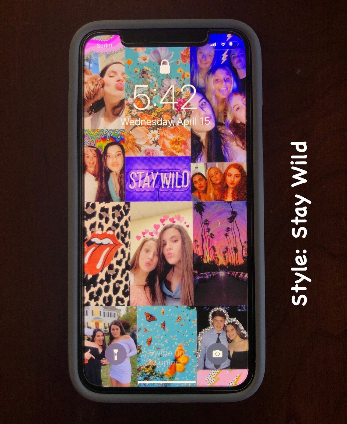 Custom Collage Lockscreen/Wallpaper for your Phone | Etsy