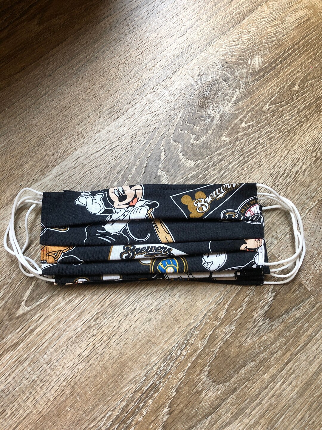 Milwaukee Brewers Face Mask / Mickey Mouse Face Mask / - Etsy