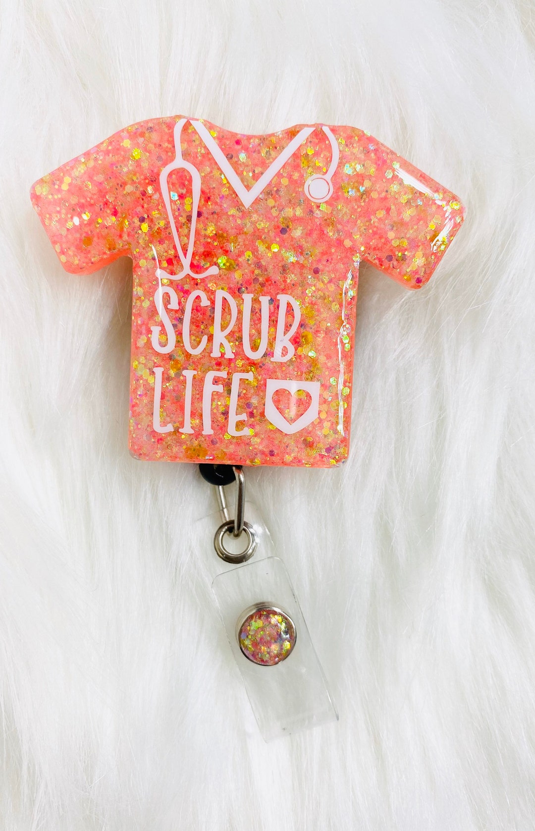 Scrub Life Badge Reel - Etsy
