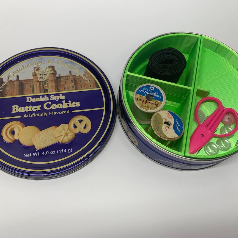 Cookie Tin Sewing Kit - Etsy