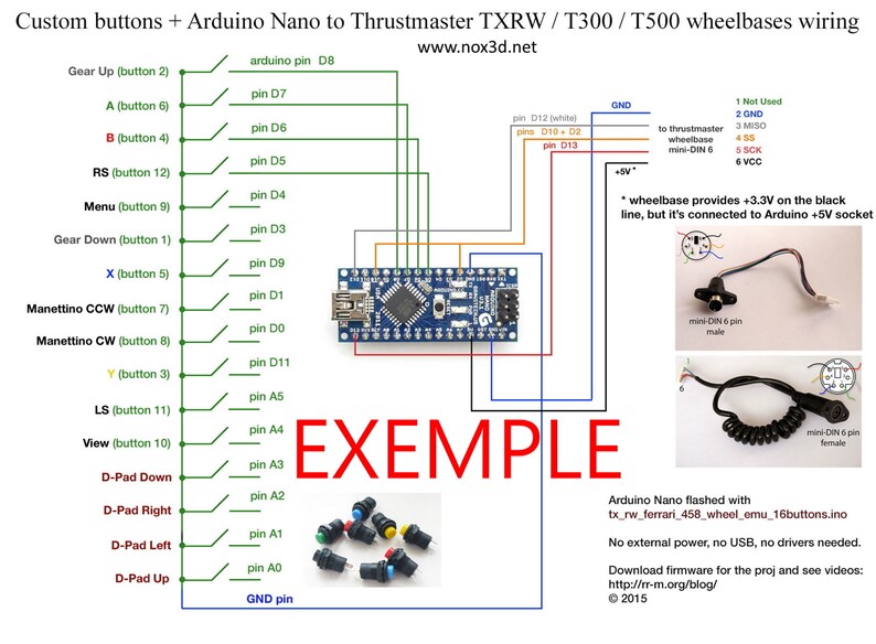 Arduino Nano Steering Wheel Extender HUB Spacer Simracing - Etsy