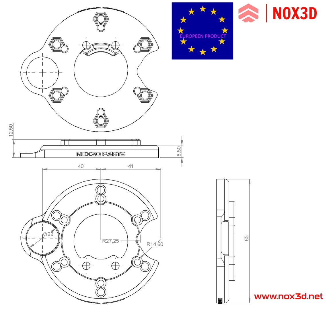T300 T300rs Tx Tmx Pro Custom Wheel Adapter for Thrustmaster - Etsy