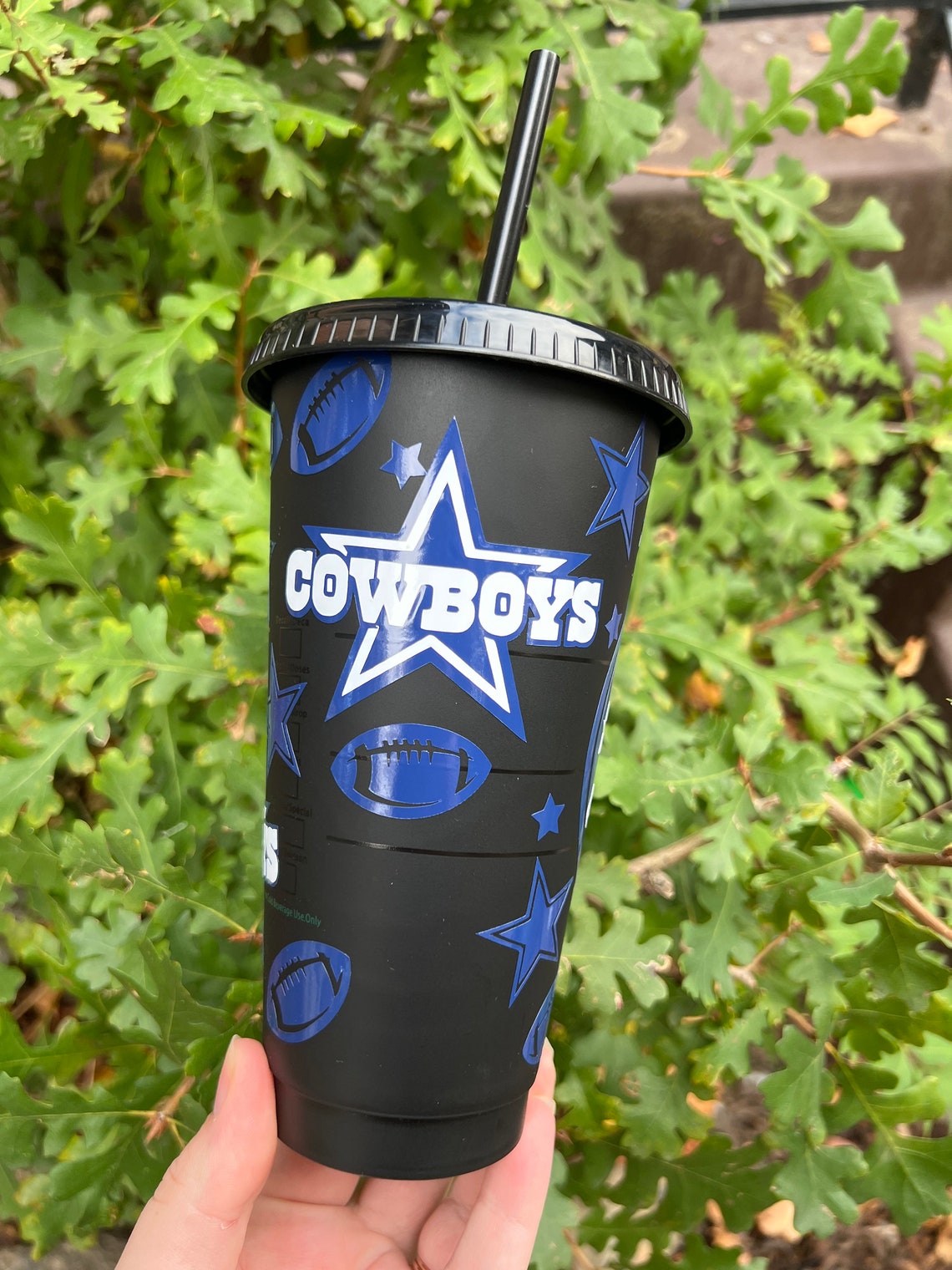 Dallas Cowboys Football Starbucks Cup| Football Fans Starbucks Custom ...