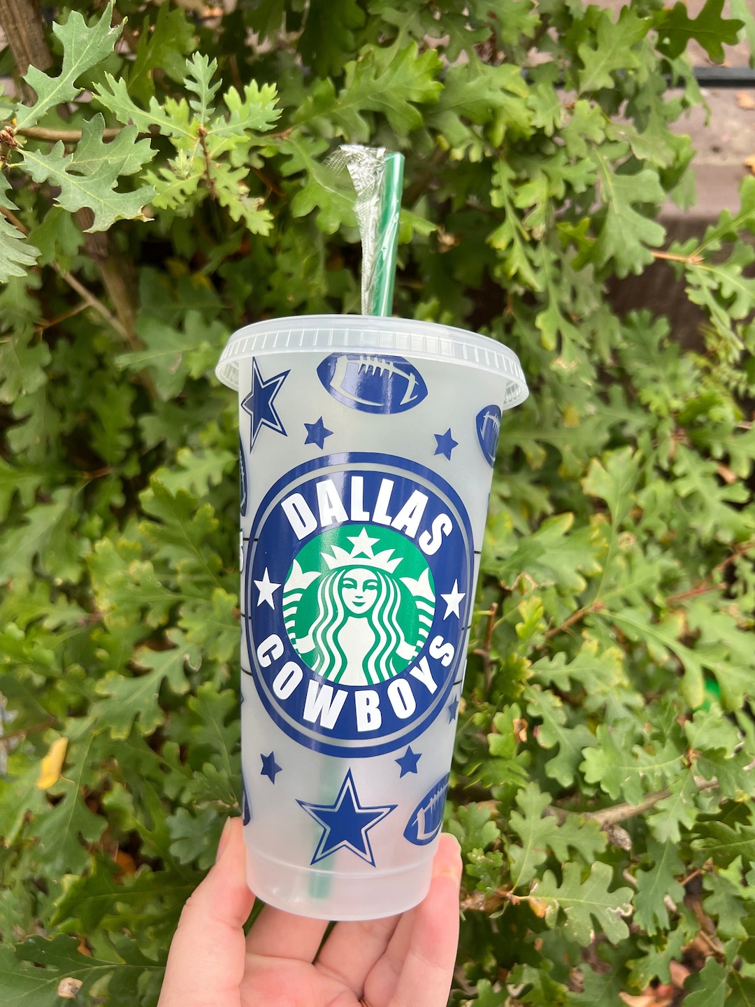 Dallas Cowboys Football Starbucks Cup| Football Fans Starbucks Custom ...