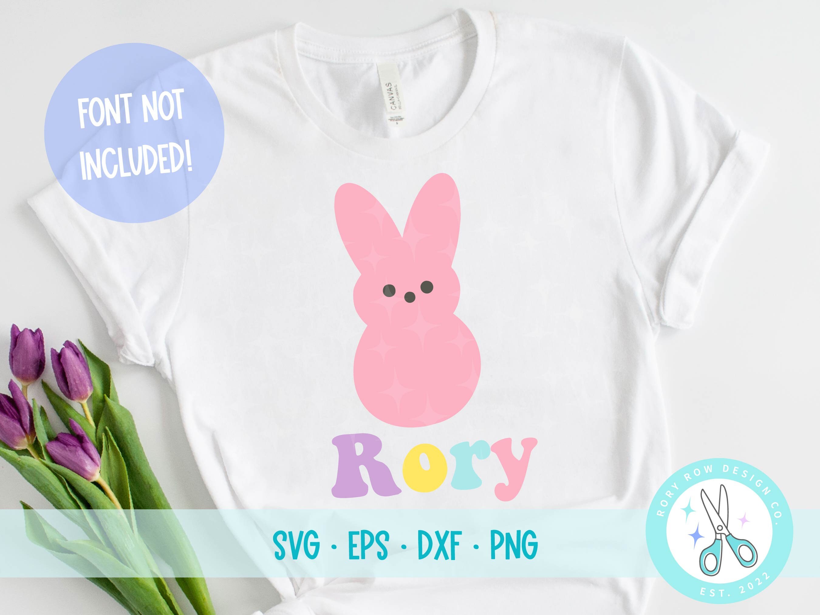 Easter Bunny Peeps Svgeaster Bunny Svg, Happy Easter Svg, Spring SVG ...