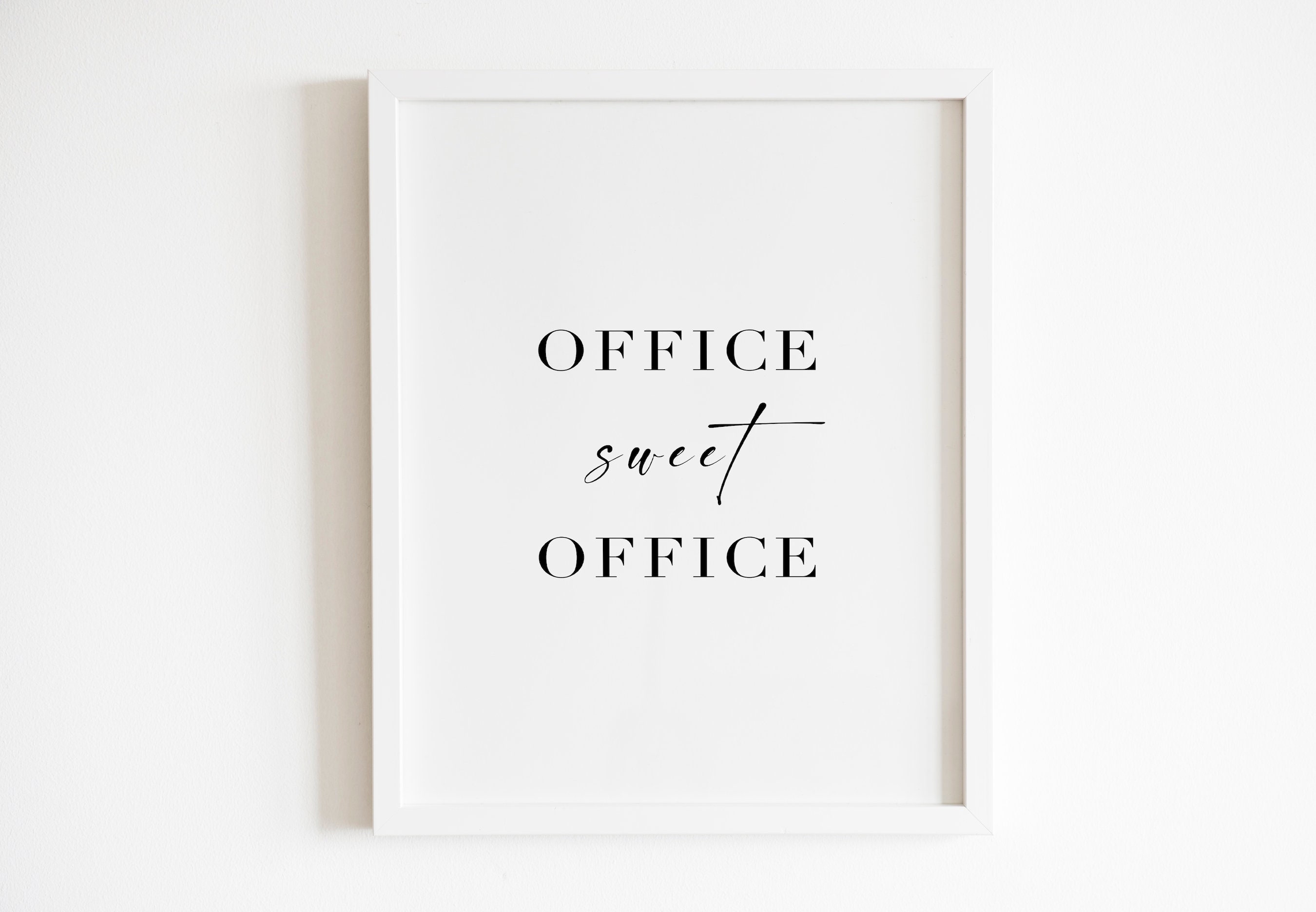 Office Sweet Office Wall Art Printable DIGITAL Downloadable - Etsy