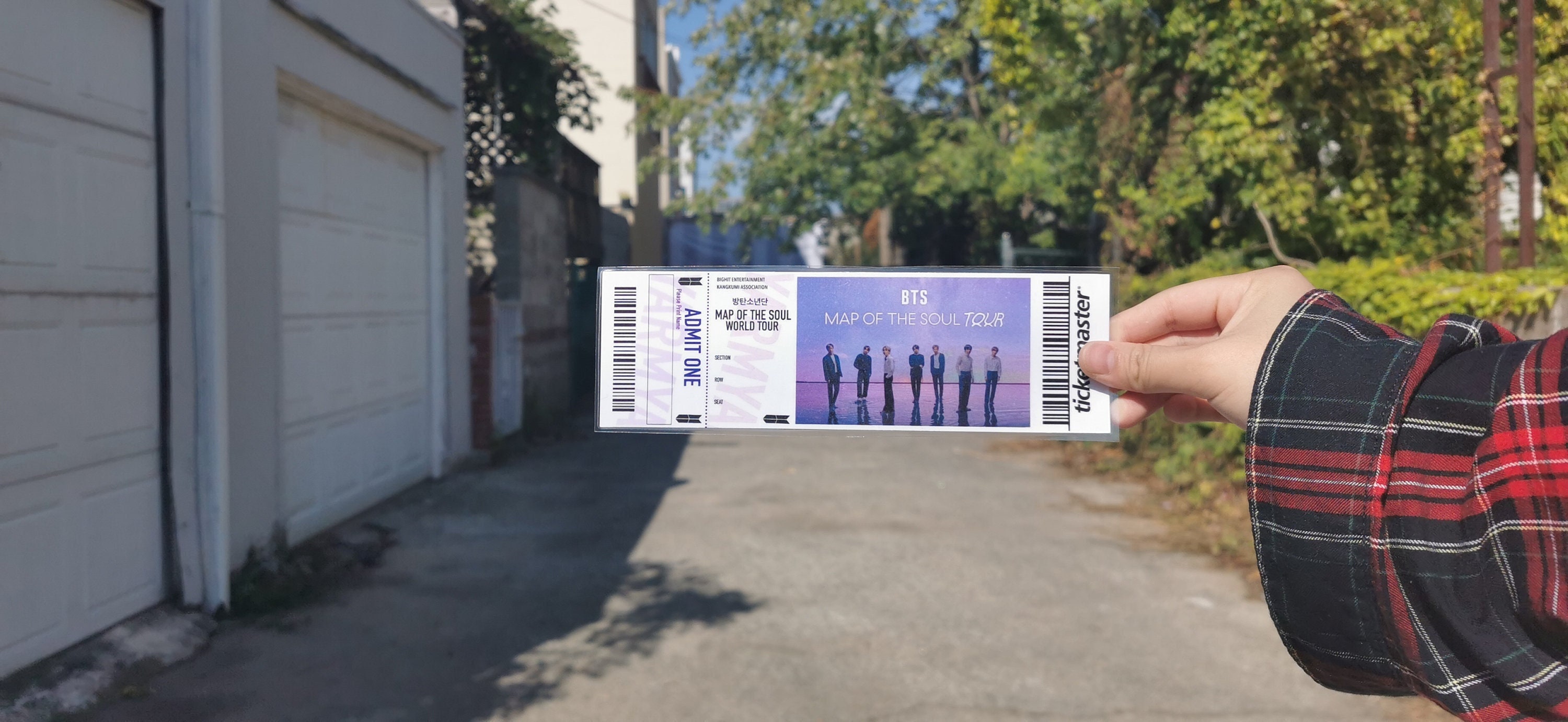 Custom BTS Memorabilia Tour Tickets | Etsy