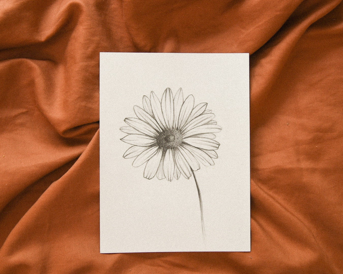 Boho Bedroom Flower Art Drawing Minimalist Boho Decor Line Art Boho ...