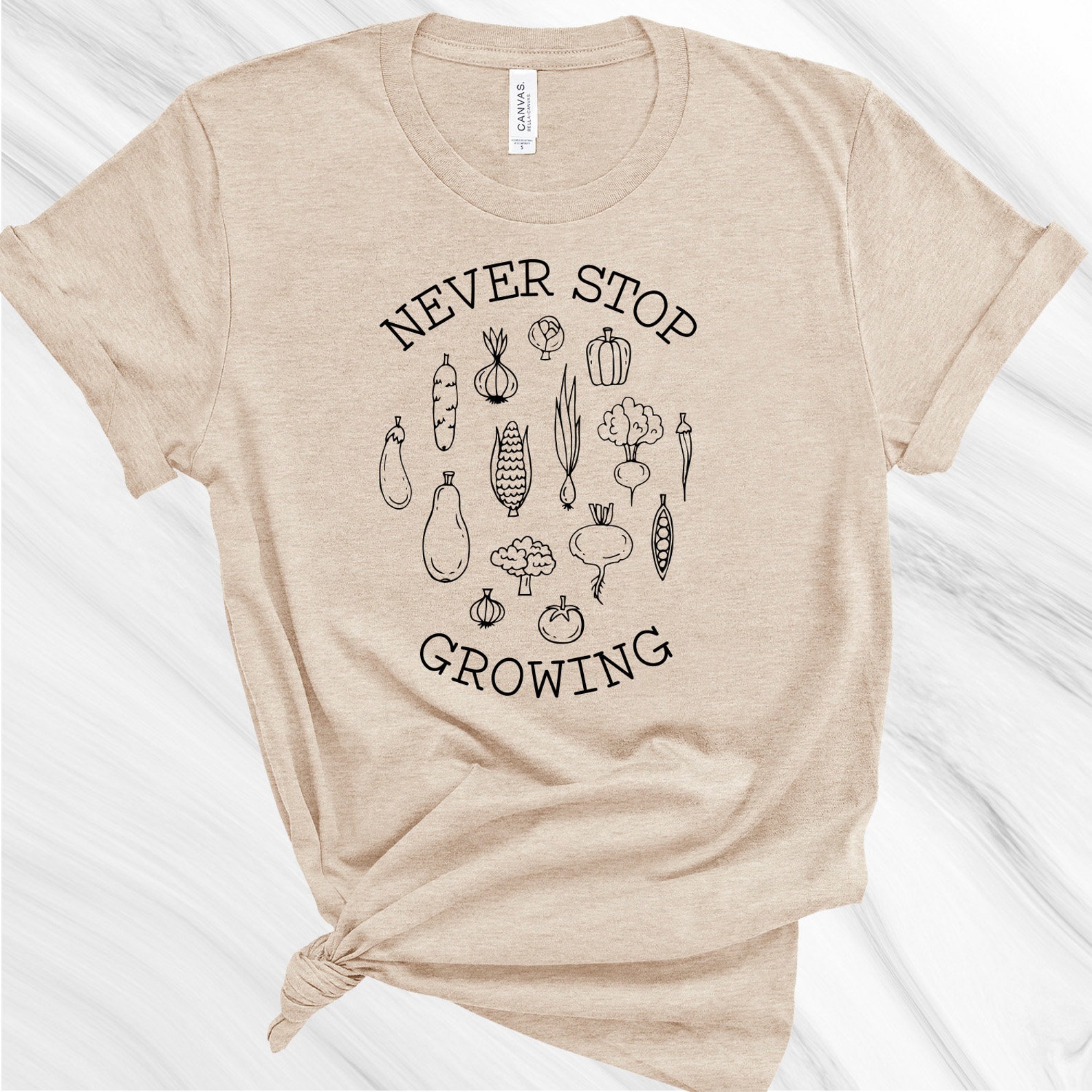 Never Stop Growing Shirt Gardening Shirt Gift for Gardener - Etsy