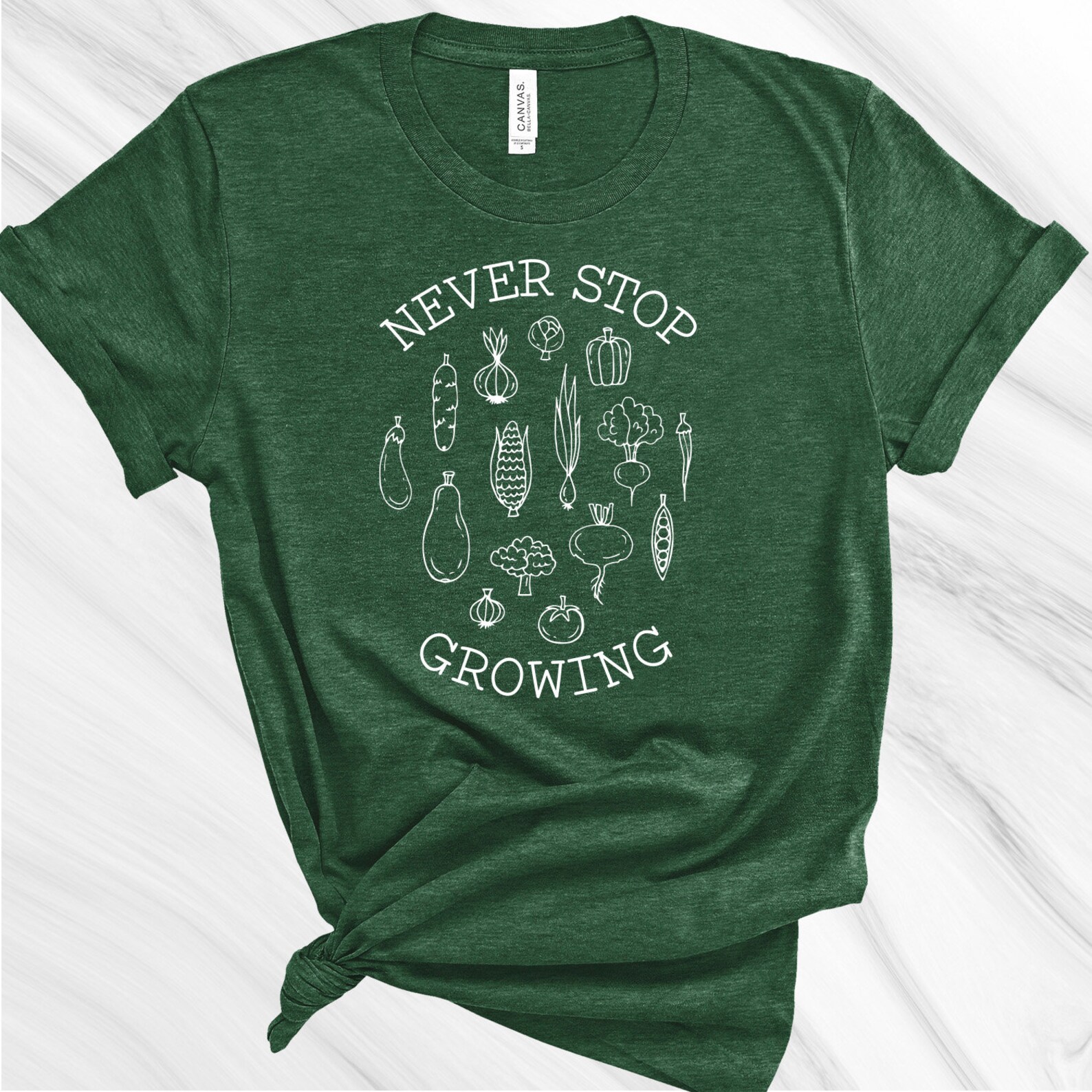 Never Stop Growing Shirt Gardening Shirt Gift for Gardener - Etsy