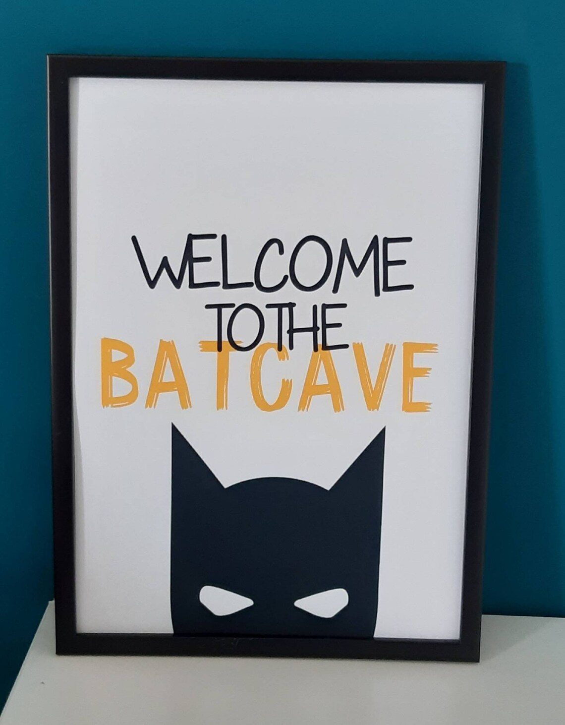 Batman_Superhero_welcome to the batcave_Print | Etsy