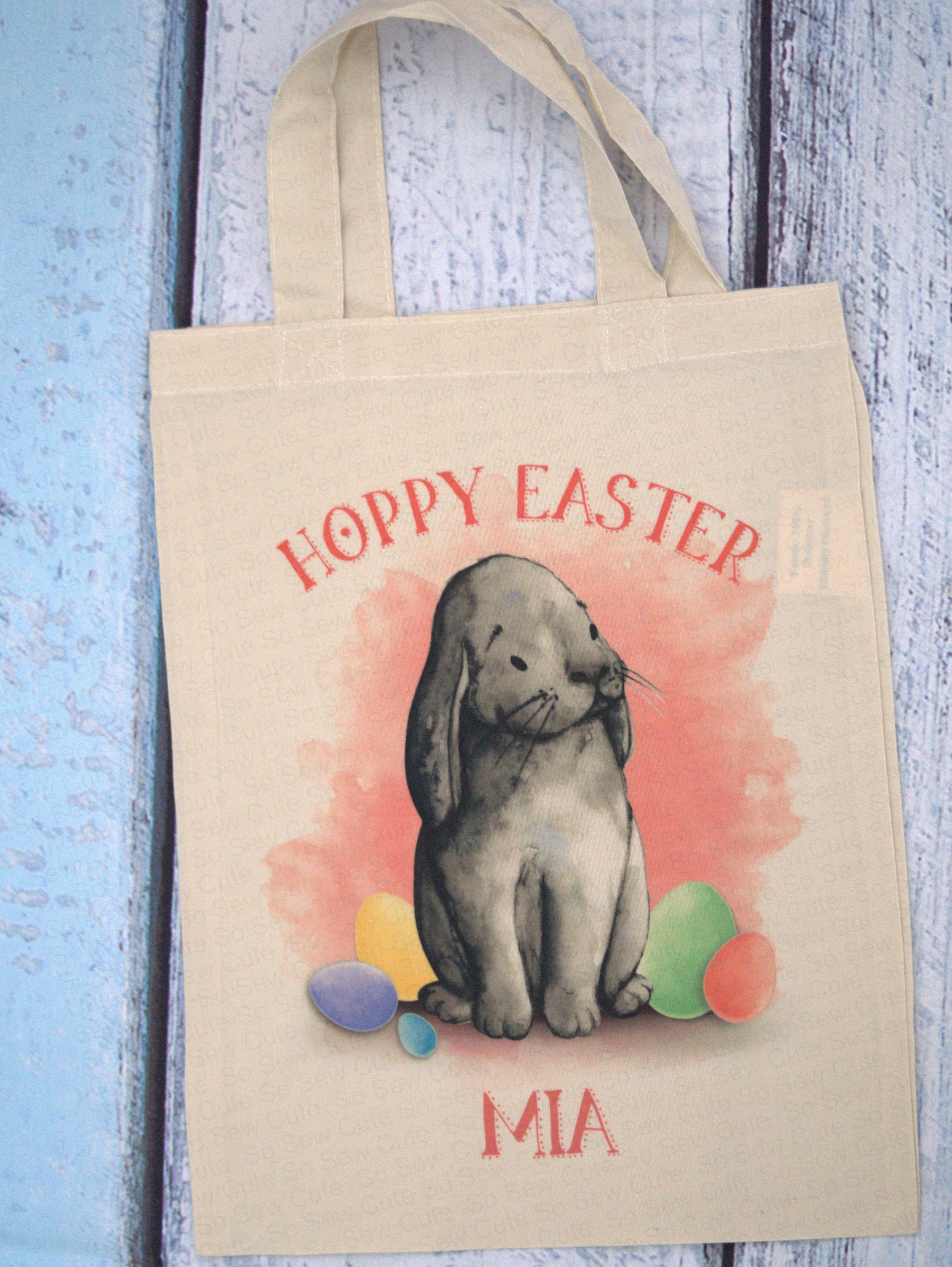 Sac de Pâques personnalisé, chasse aux œufs de Pâques, sac de style ...