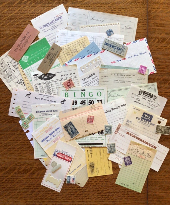 Vintage Paper Ephemera - Etsy