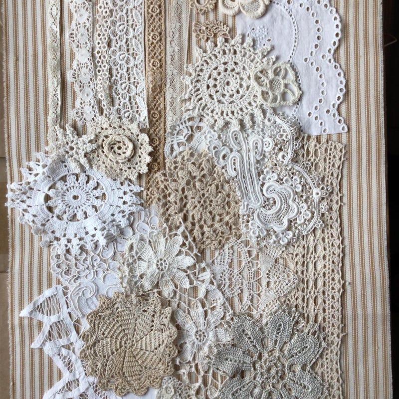 Lace Pieces Bundle - Etsy