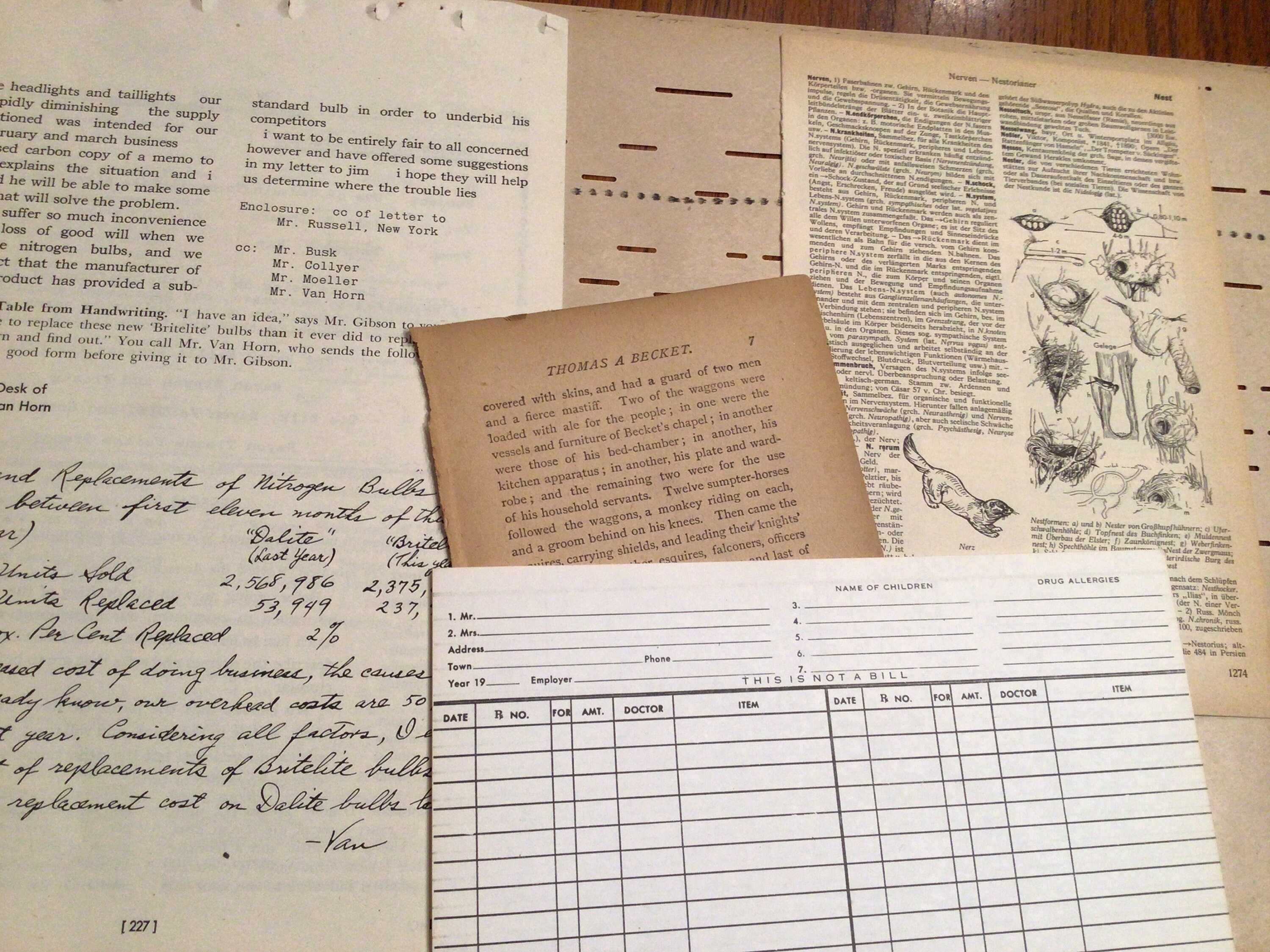 Vintage & Antique Neutral Paper Collage Bundle - Etsy