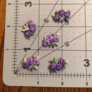 Embroidered Flower Bundle - Etsy