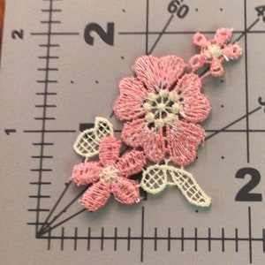 Embroidered Flower Bundle - Etsy