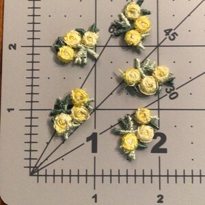 Embroidered Flower Bundle - Etsy