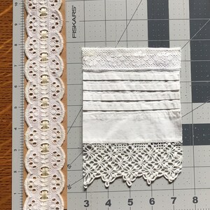 Fabric Flips, Belly Bands and Lace Bundle for Junk Journals - Etsy
