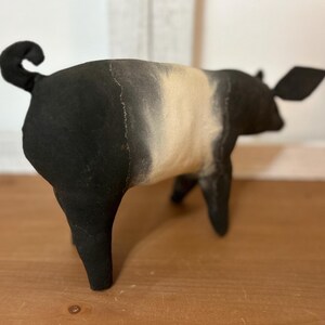 Primitive Pig Cloth Art Doll, Farmhouse Decor, Primitive Decor - Etsy