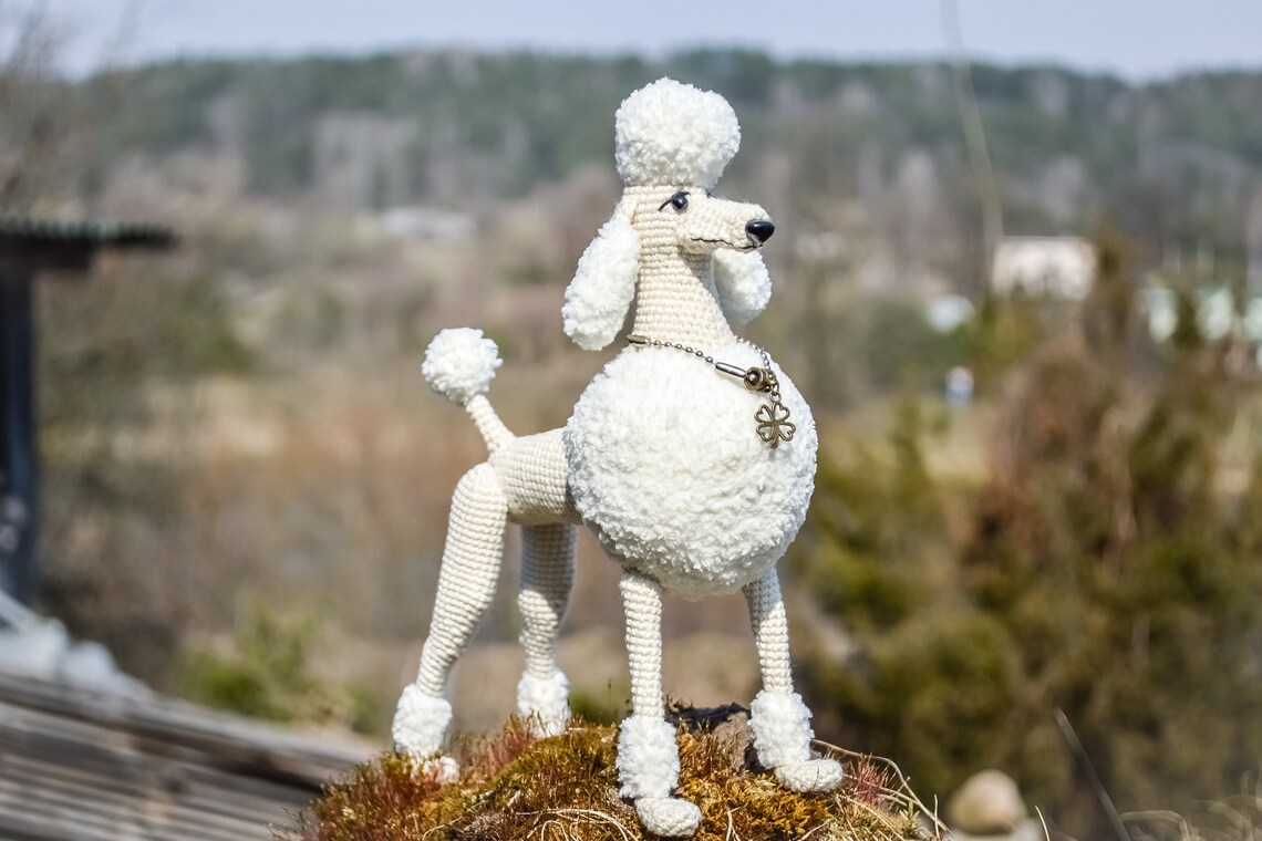 Crochet Pattern: Leonardo the Poodle Toy PDF Language - Etsy