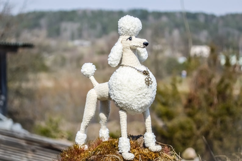 Crochet Pattern: Leonardo the Poodle Toy PDF Language - Etsy