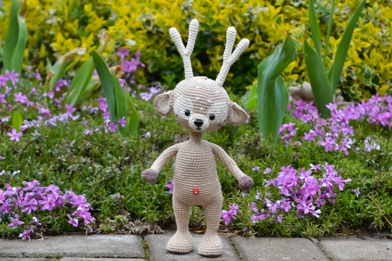Crochet Pattern: Bambi the Reindeer Toy PDF Language - English - Etsy