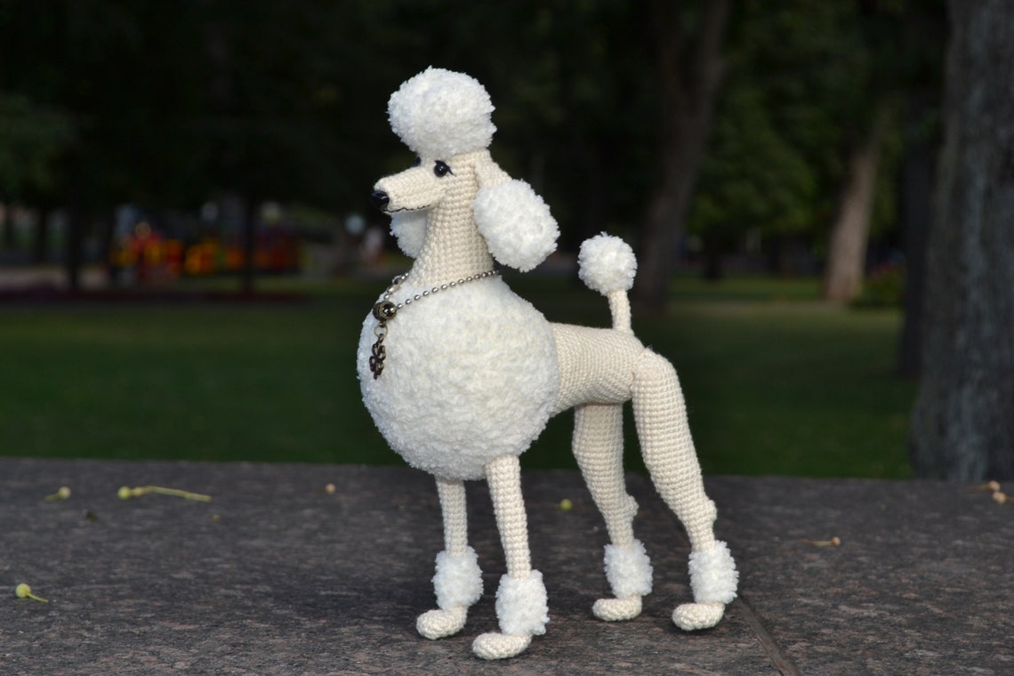 Crochet Pattern: Leonardo the Poodle Toy PDF Language - Etsy