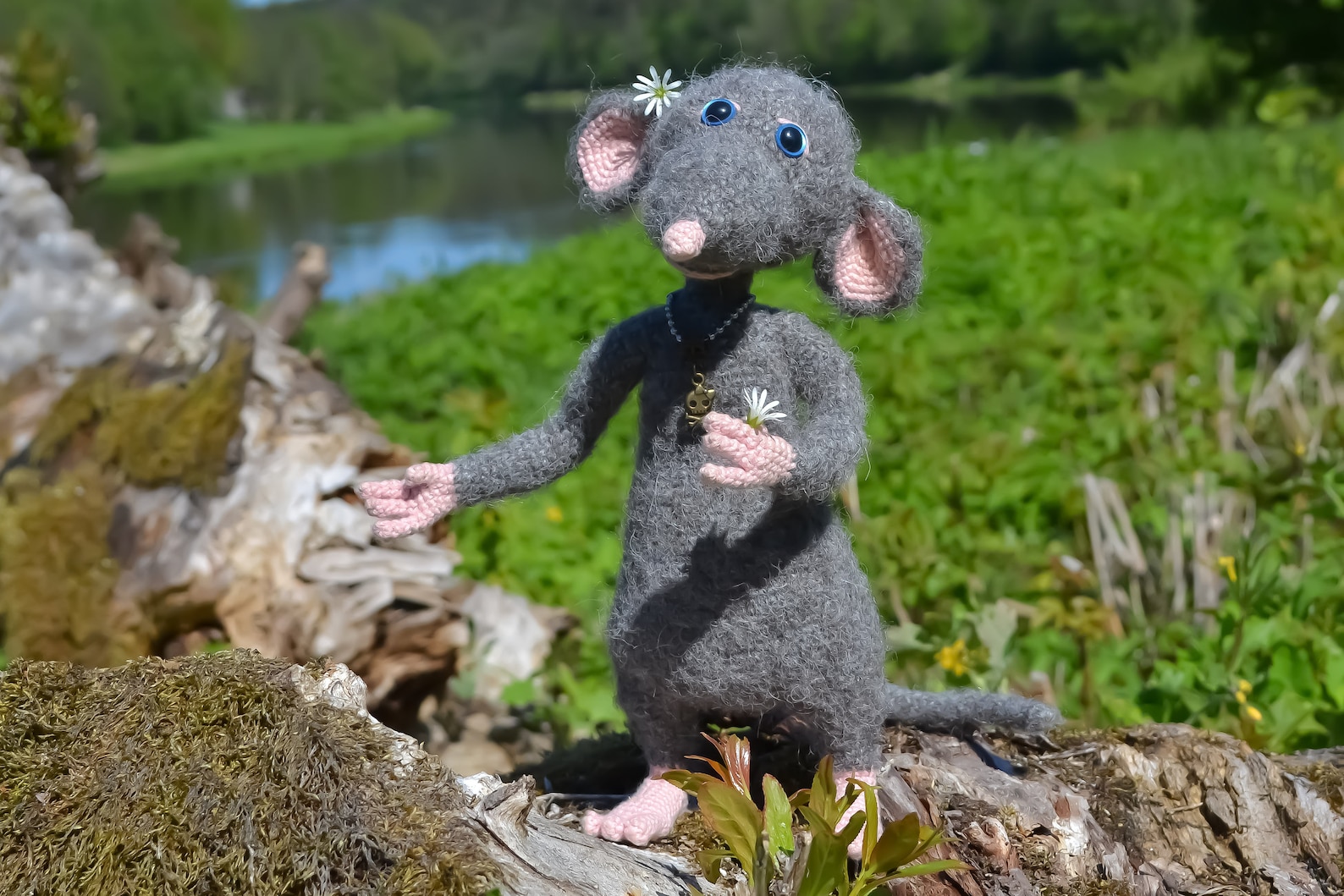 Crochet Pattern: Macaroni the Rat Toy PDF Language English - Etsy