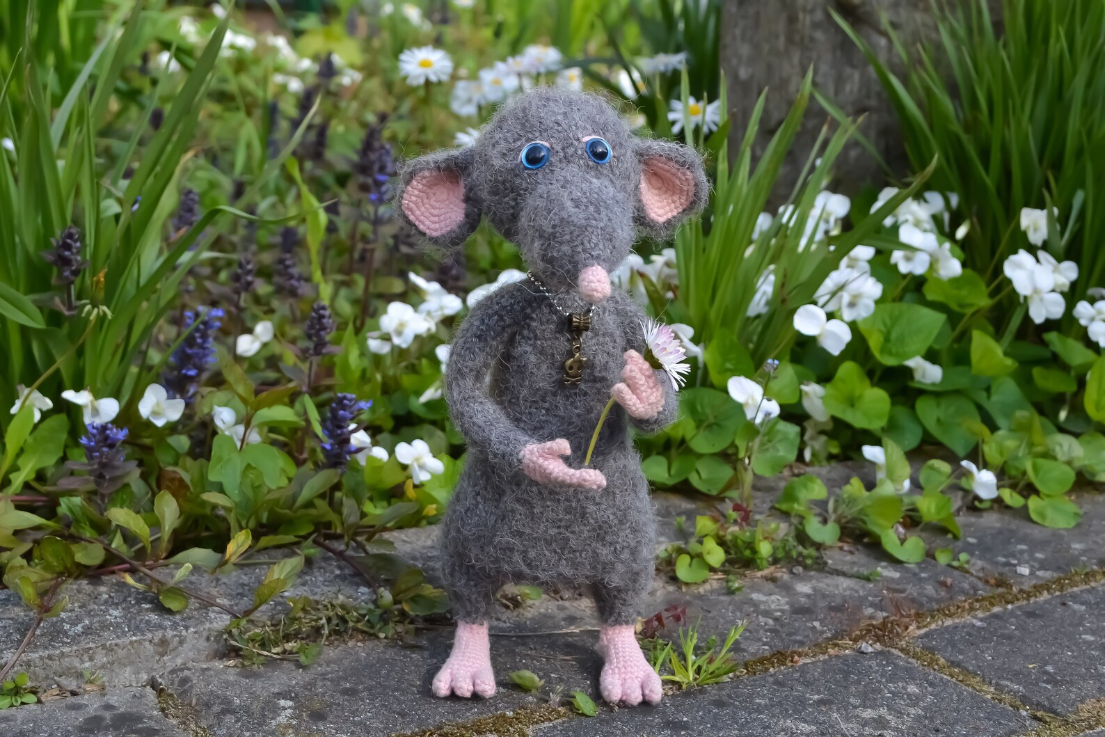 Crochet Pattern: Macaroni the Rat Toy PDF Language English | Etsy