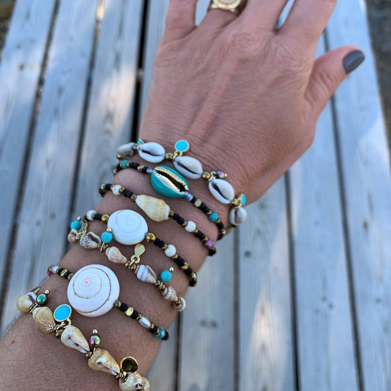 Shell Bracelet - Etsy