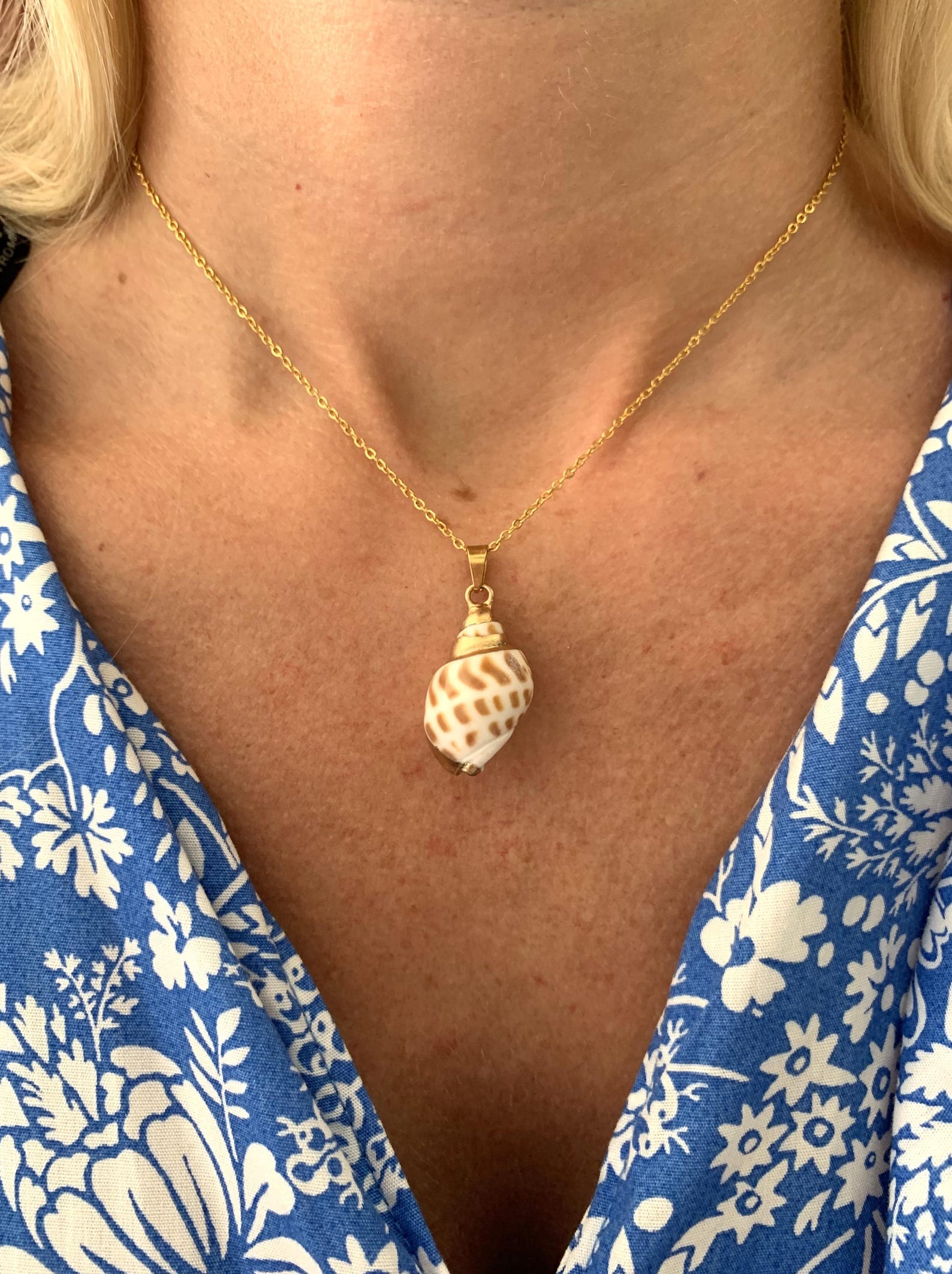 Natural Shell Necklace, Aegean Sea Shell Necklace, Shell Jewelry ...