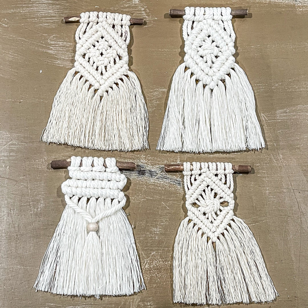 Mini Macrame Decor - Group 7 - Etsy
