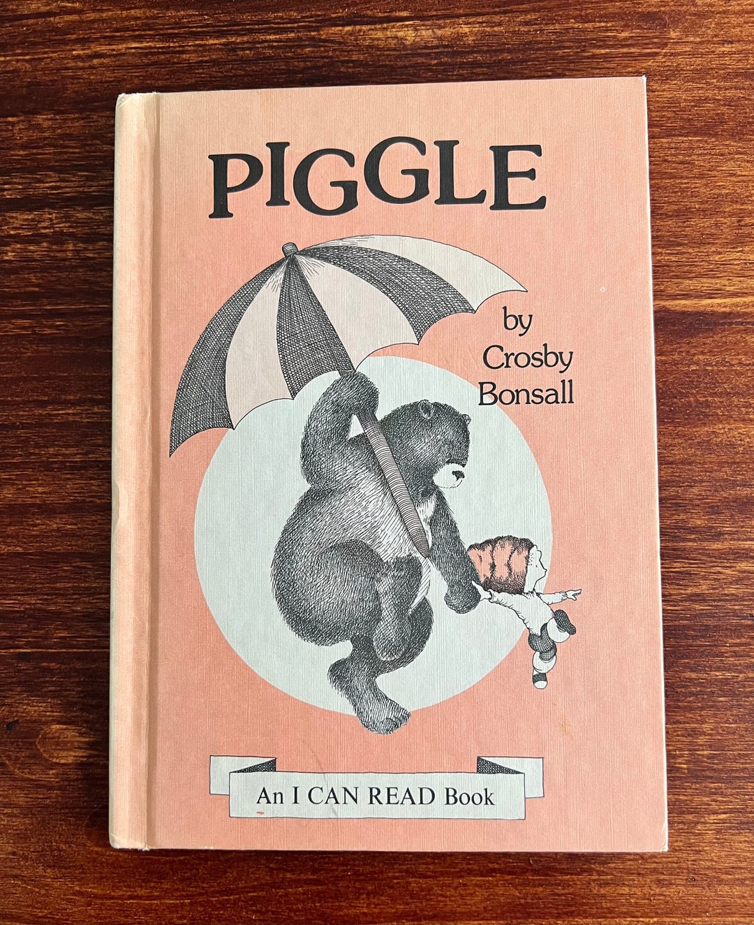 Rare, Piggle by Crosby Bonsall, 1973 Hardcover Edition, an I Can Read ...