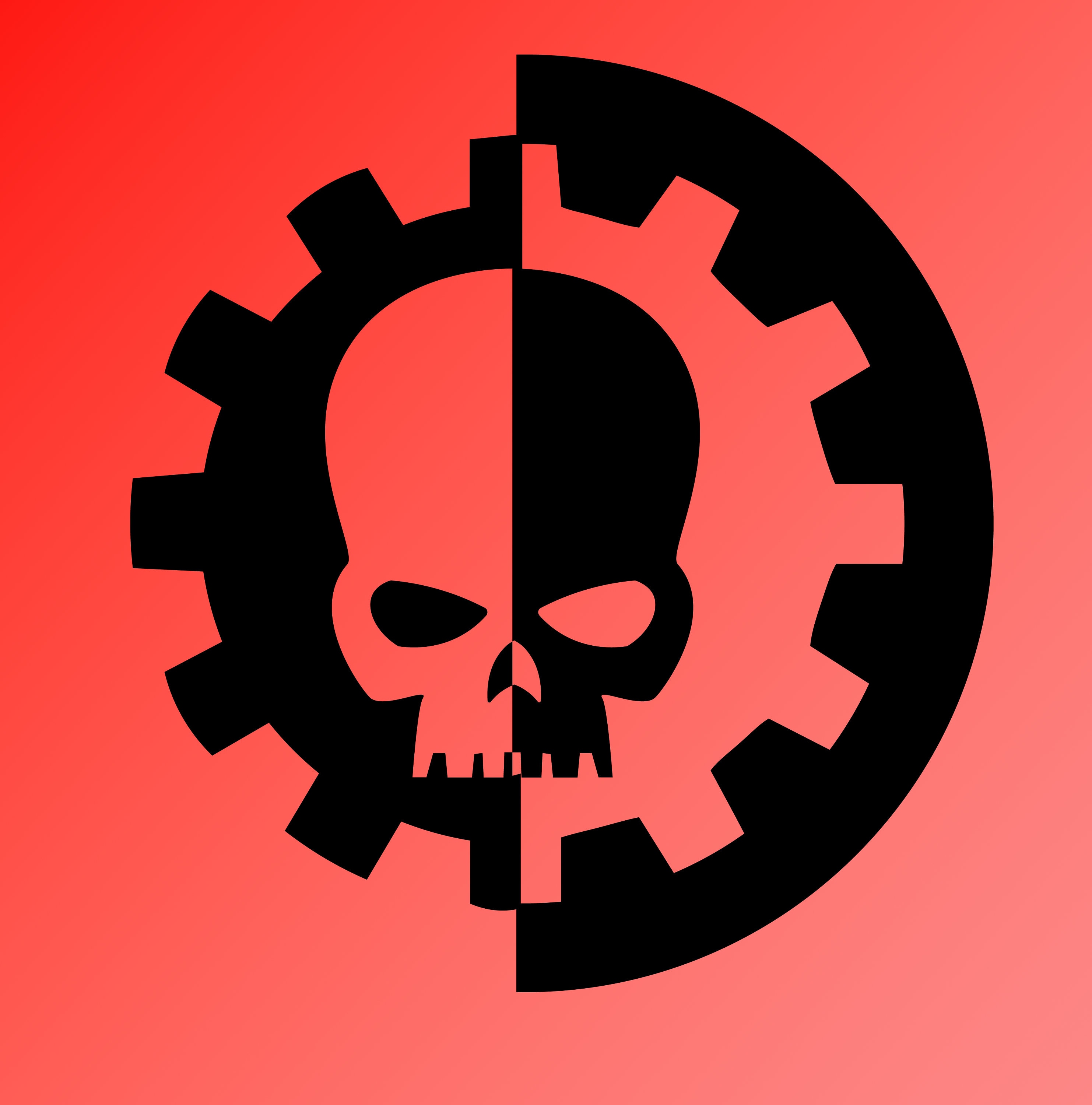 Warhammer 40k Adeptus Mechanicus Logo - Etsy