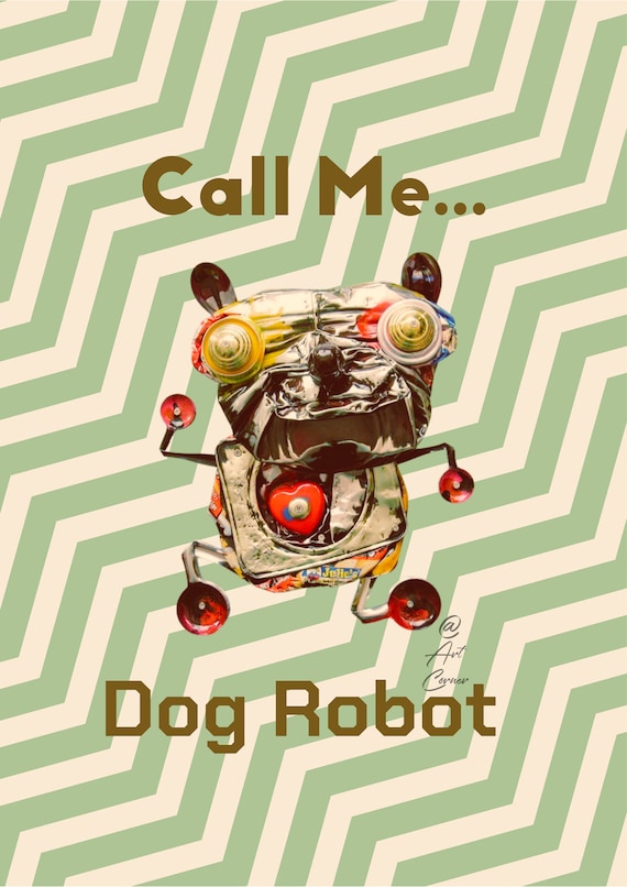 BUY 1 GET 1 FREE Call Me Dog Robot Set3 Cute Photo With | Etsy