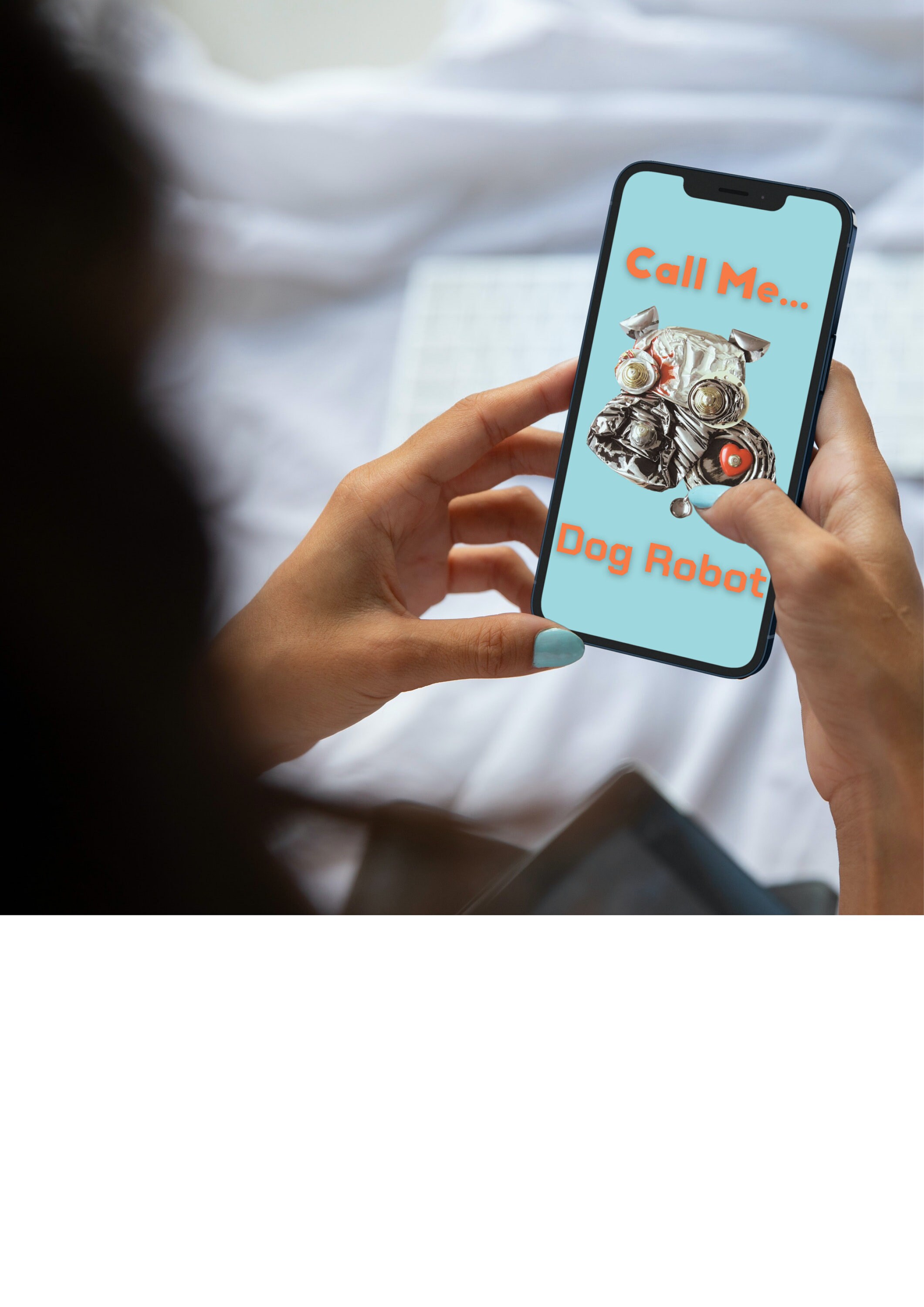 BUY 1 GET 1 FREE Call Me Dog Robot Set2 Cute Photo With - Etsy