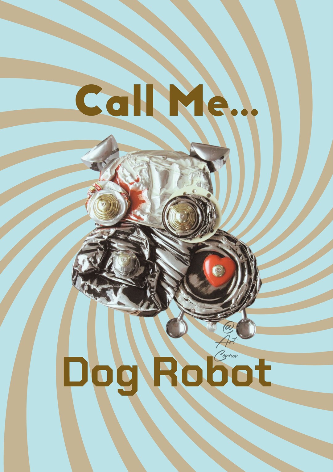 BUY 1 GET 1 FREE! Call Me Dog Robot - Set#2, Cute Photo With Funny ...