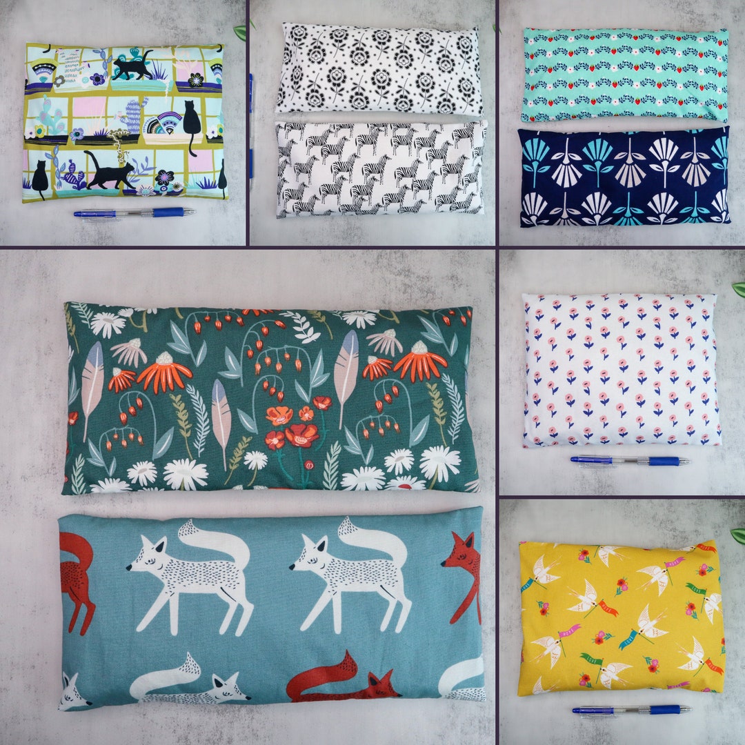 Rice Bag Heating Pad, Microwavable, Reusable, Multiple Sizes and Prints ...