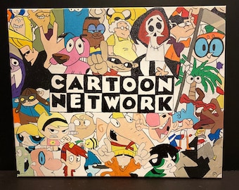 Cartoon Network Wall Art | Etsy