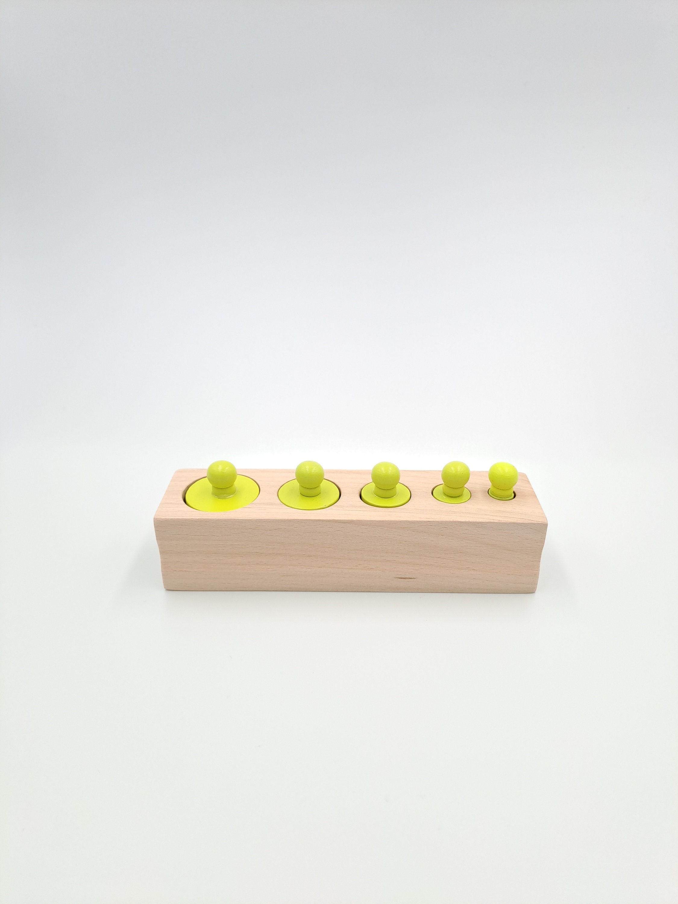 Wooden Knobbed Cylinder Puzzle - Etsy
