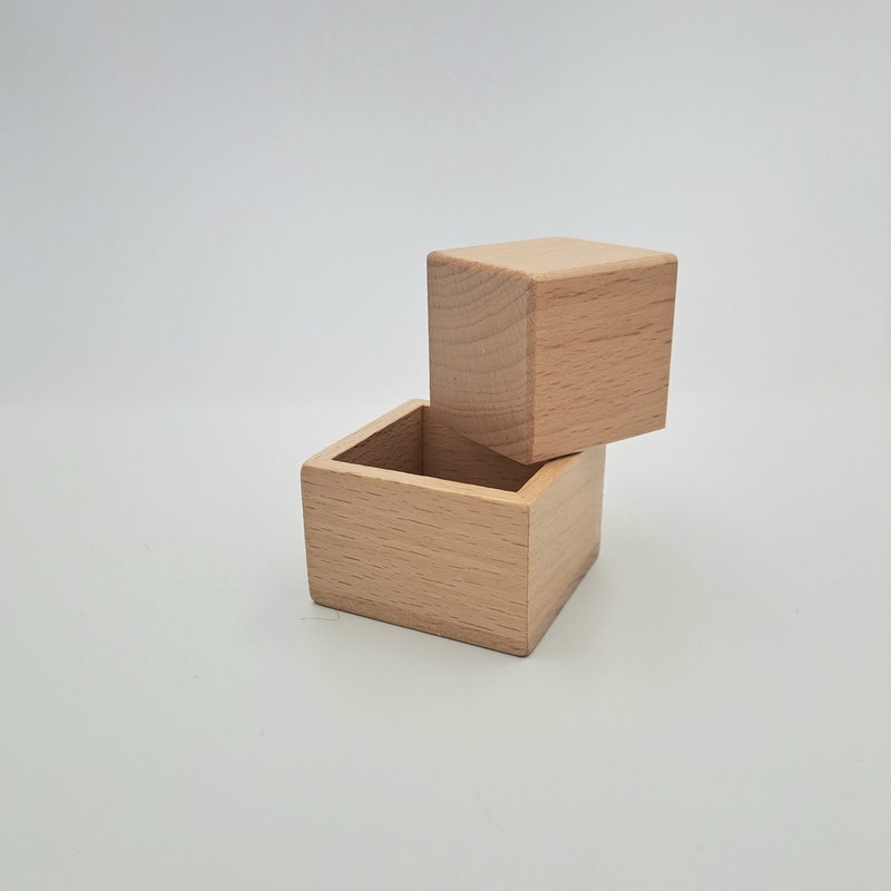 Wooden Montessori Toy Box - Etsy