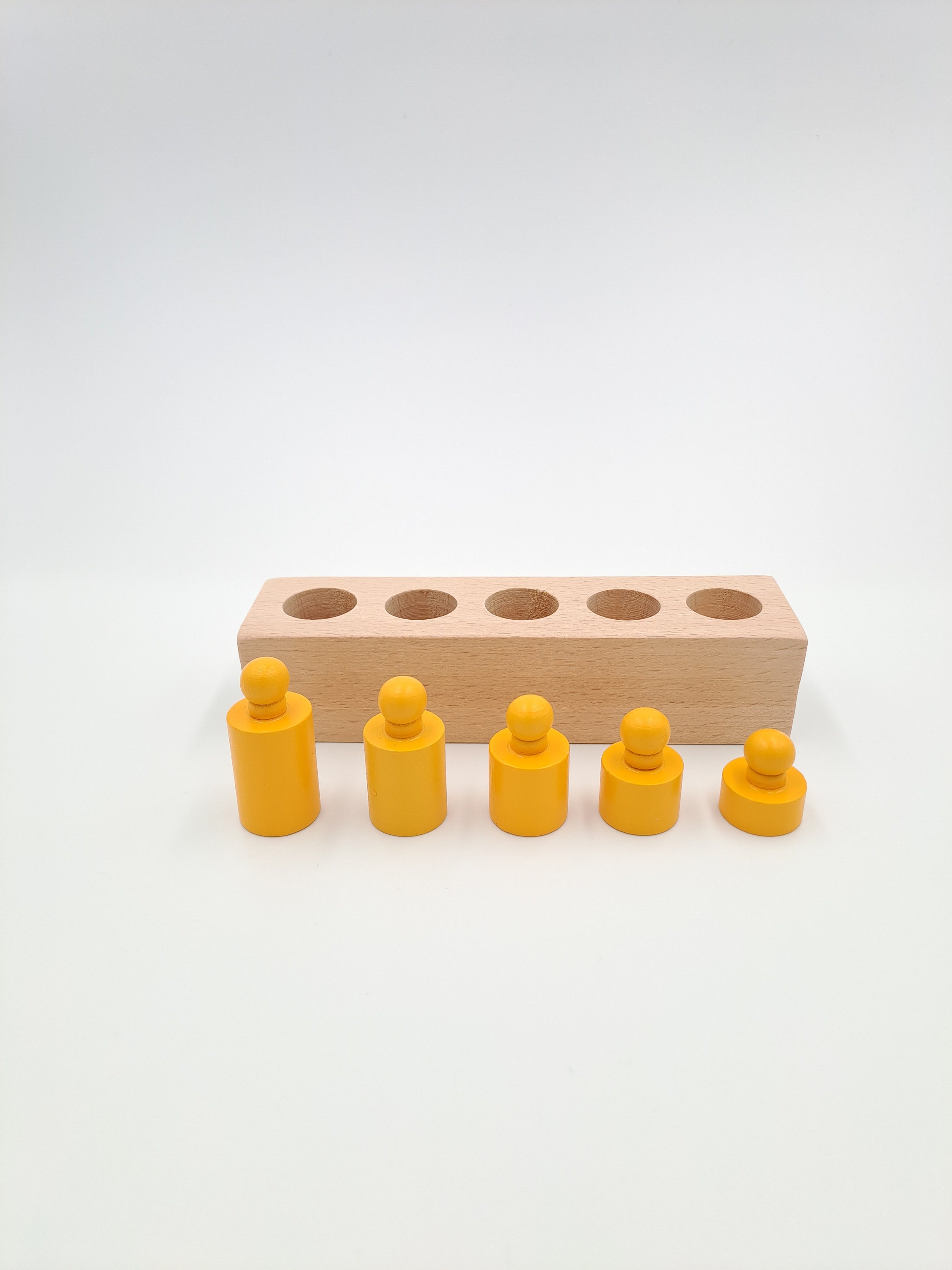 Wooden Knobbed Cylinder Puzzle - Etsy