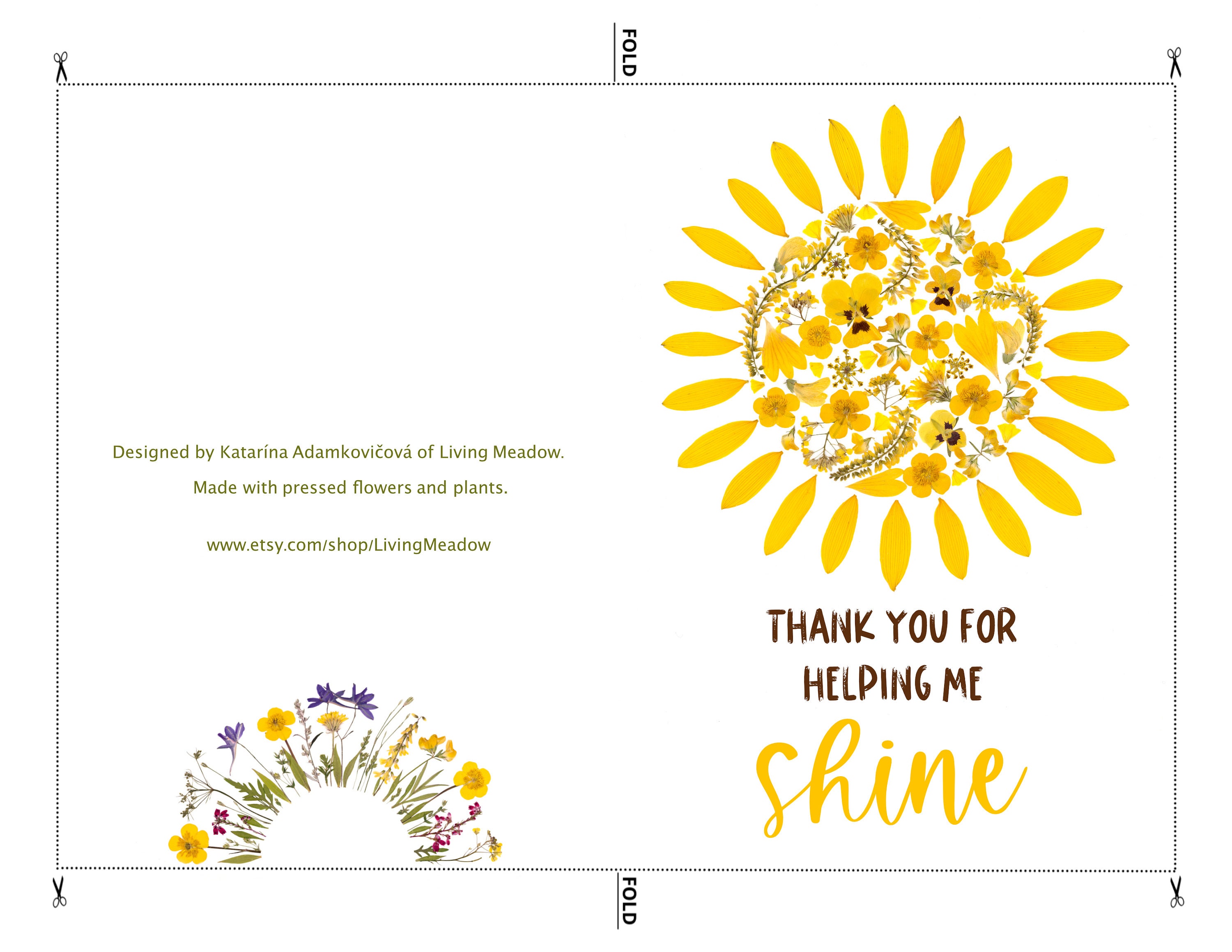 Teacher Card Thank You for Helping Me Shine Printable Card, Greeting ...